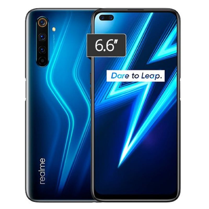 Real Me 6 Pro 6.6" 128GB 8GB lightning blue | Sodimac Perú