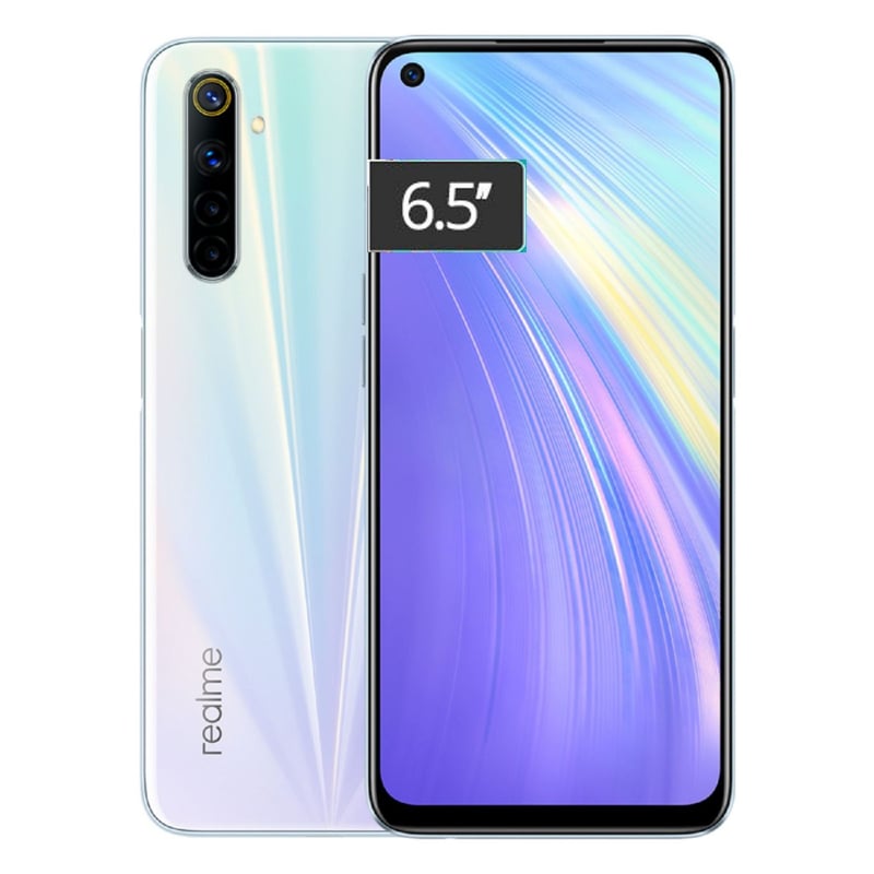 Real Me 6 6.5" 128GB 4GB White | Sodimac Perú