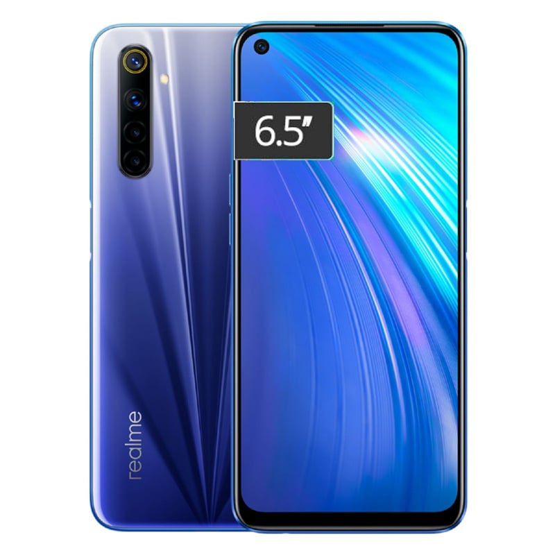 Real Me 6 6.5" 128GB 4GB Blue Gray | Sodimac Perú