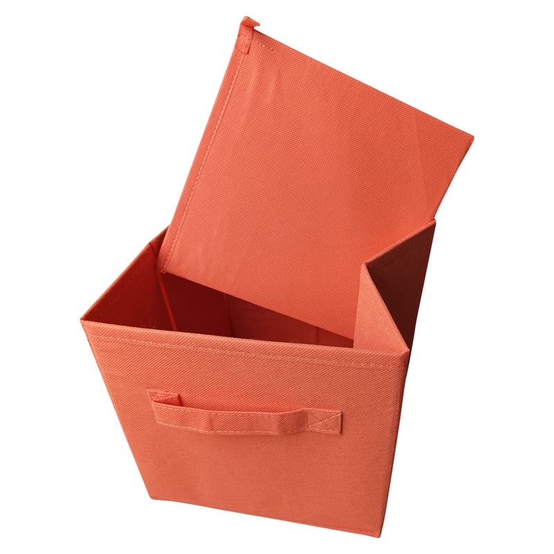 Caja Cubo 20x20x20cm Naranja | Sodimac Falabella