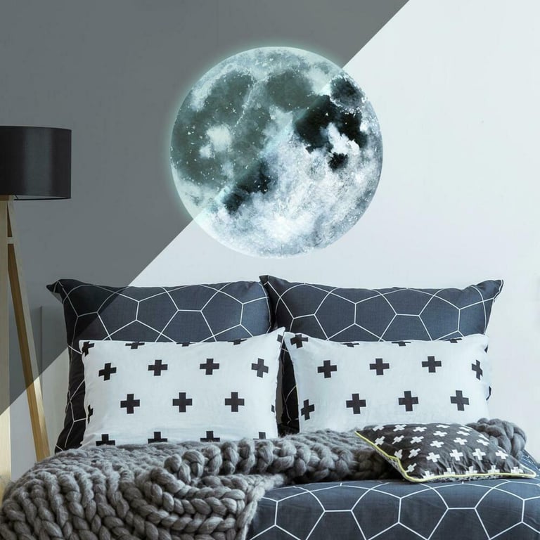 Stickers de Pared Luna Brillante | Sodimac Falabella