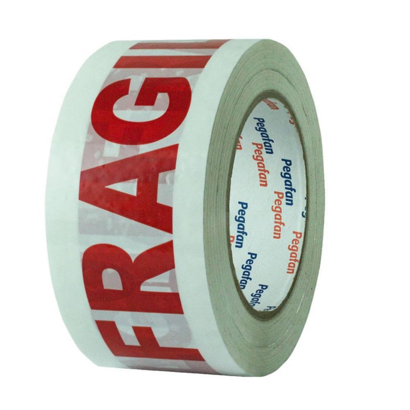 Cinta de Embalaje Frágil 48 mm. x 100 m. | Sodimac Falabella