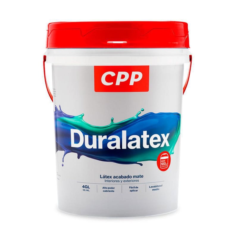 Pintura Duralatex CPP Base Pastel 4GL | Sodimac Falabella