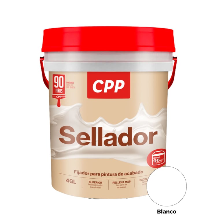 Sellador CPP Blanco 4GL | Sodimac Falabella