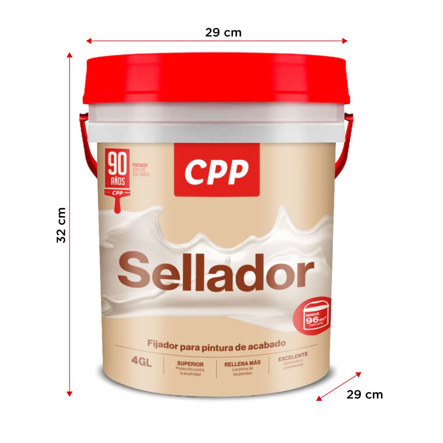 Sellador Cpp Blanco 4gl | Sodimac Falabella