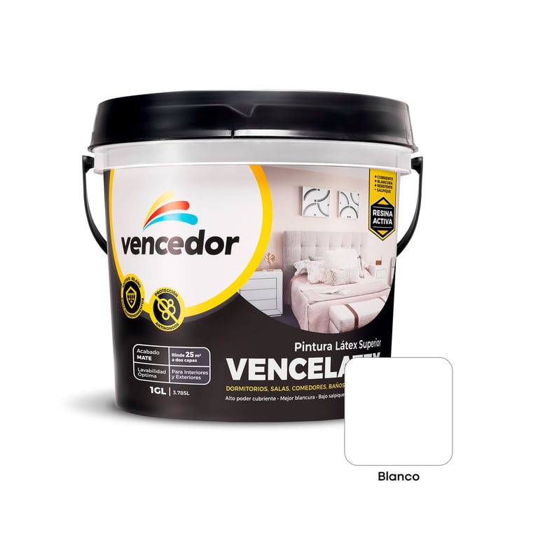 Pintura Vencelátex Base Pastel 1GL | Sodimac Falabella