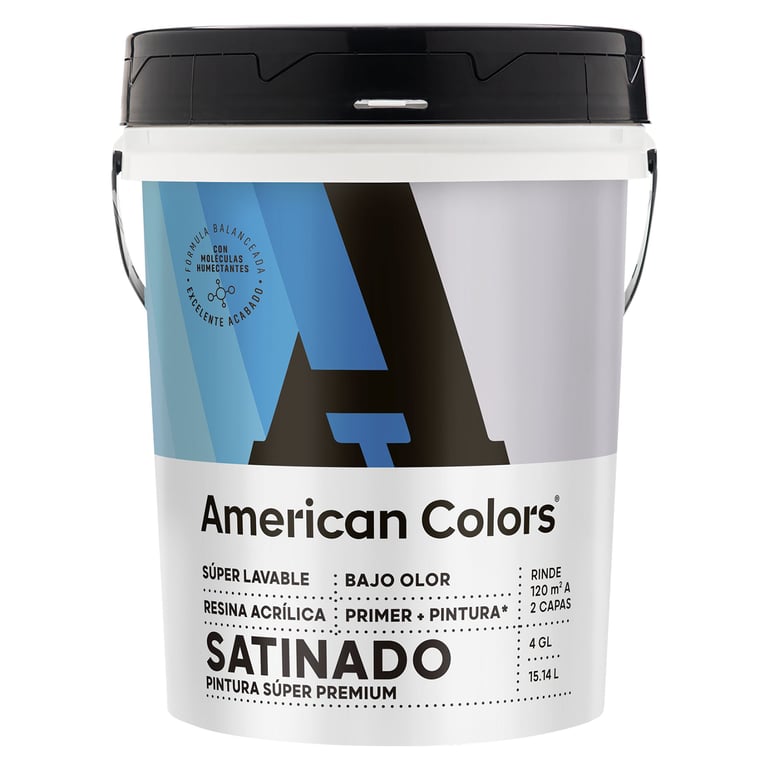 Pintura American Satinado Pastel 4GL | Sodimac Falabella