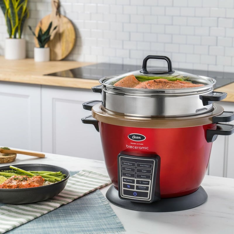 Olla Arrocera Multifunción 10 en 1 2.2L CKSTRC9030R053 Roja | Sodimac Falabella