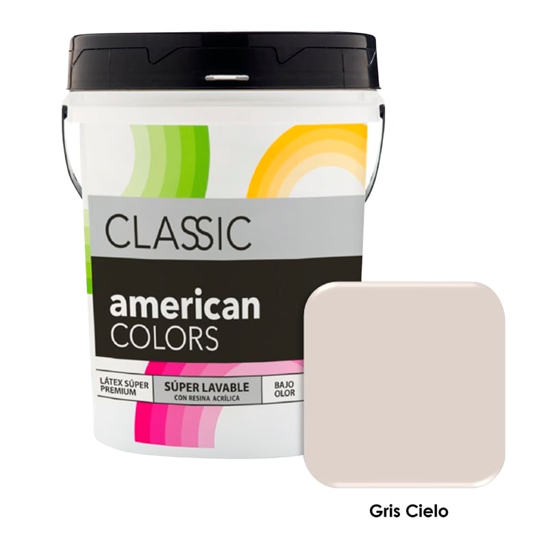 Pintura American Colors Gris Cielo 4GL | Sodimac Falabella