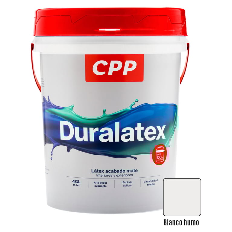 Pintura Duralatex CPP Humo 4GL | Sodimac Falabella