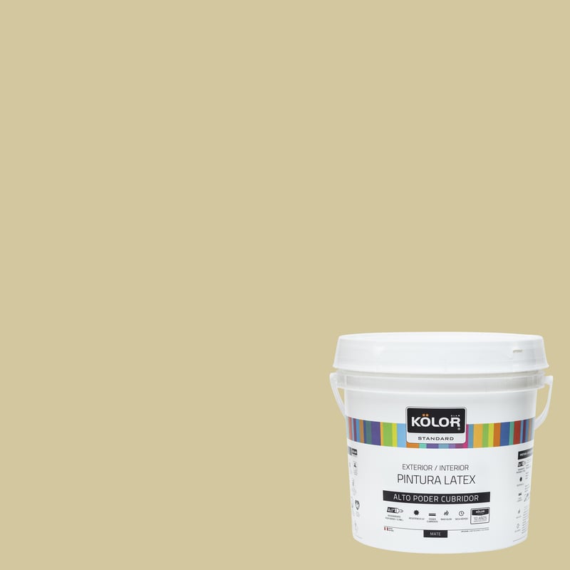 Pintura Kolor Latex Standar Arena 1GL | Sodimac Falabella