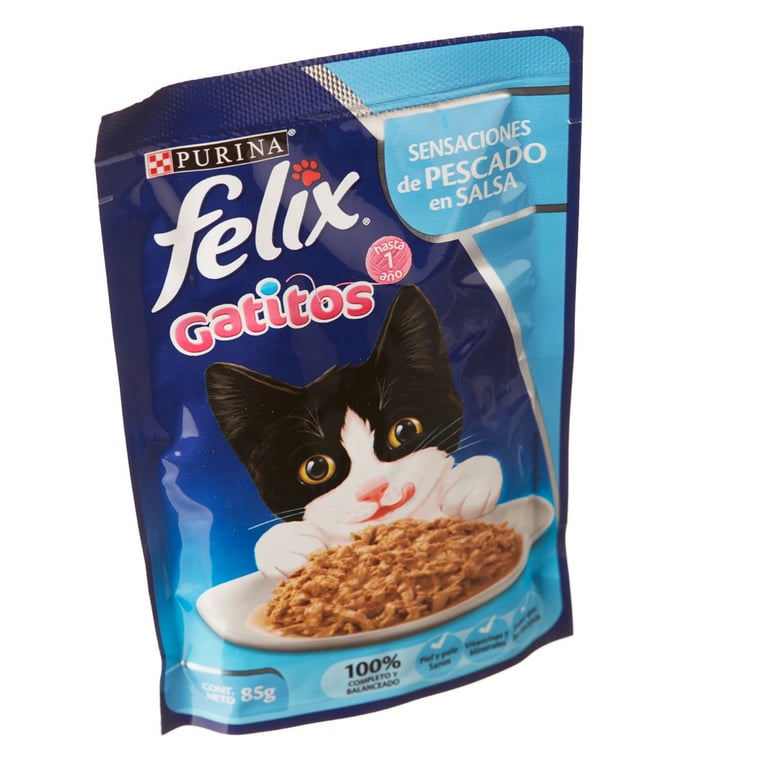 Felix Cachorros Alimento Húmedo para Gatos 85g Sabor Pescado | Sodimac ...