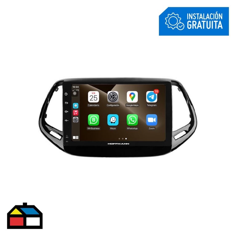 Autoradio Multimedia Hoffmann Jeep Compass 2016 ? 2020 | Sodimac Falabella