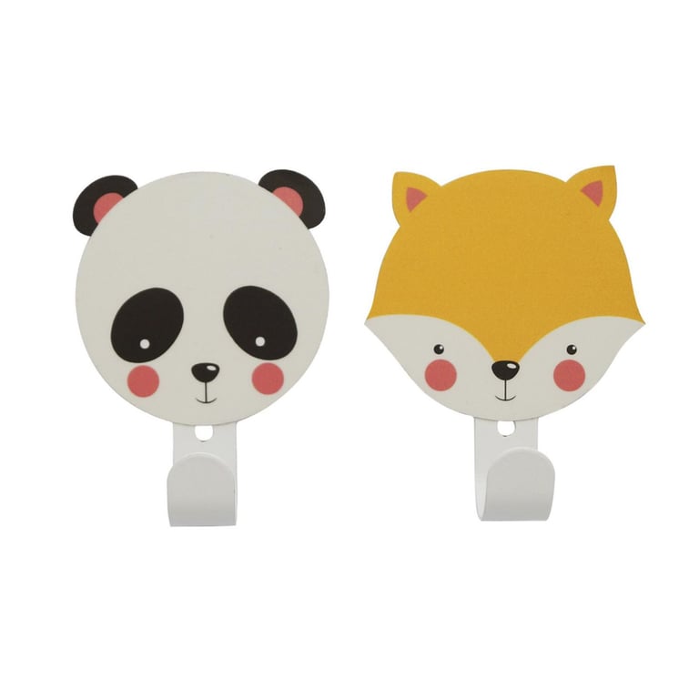 Set 2 Colgadores de Pared Infantil Bosque | Sodimac Falabella