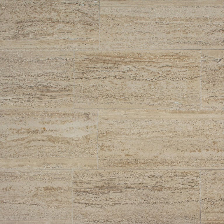 Mármol Travertino Romano Mate 60.96x30.48cm | Sodimac Perú
