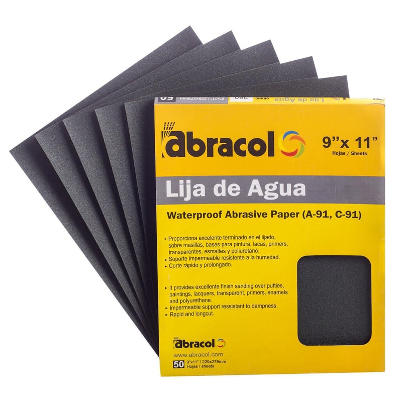 Lija de Agua Abracol 60 Granos | Sodimac Falabella