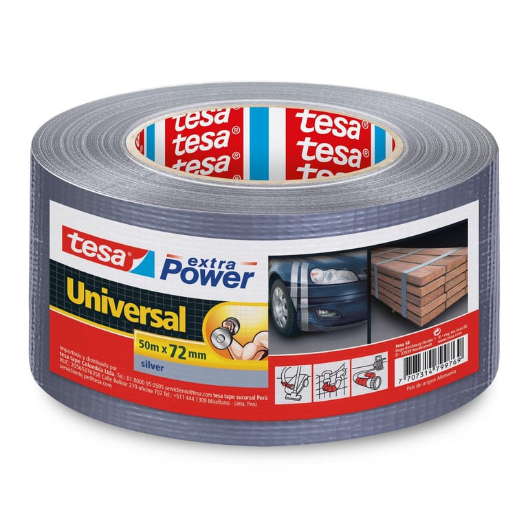Cinta Adhesiva Multiusos EXTPW Gris 72 mm. x 50 m. | Sodimac Falabella