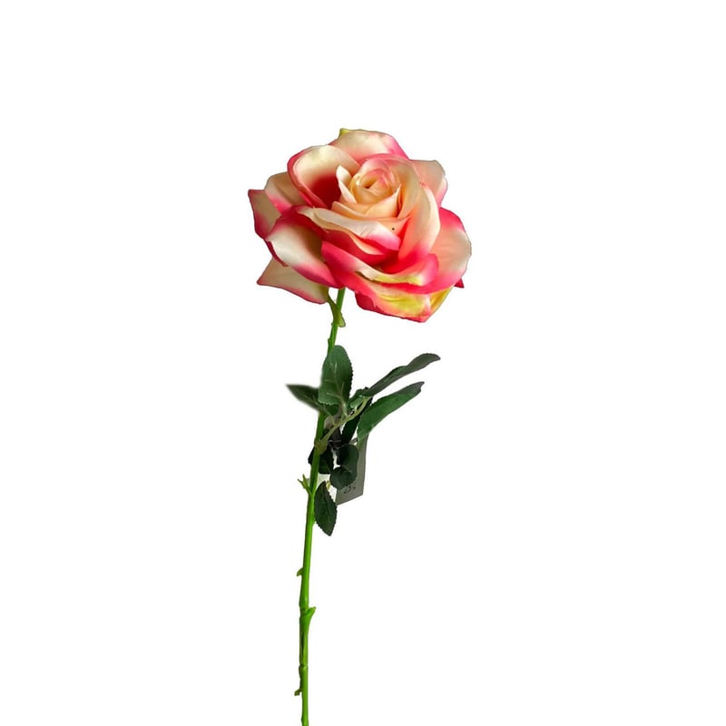 Rosa Individual Artificial Tela Fucsia 10x65cm | Sodimac Perú