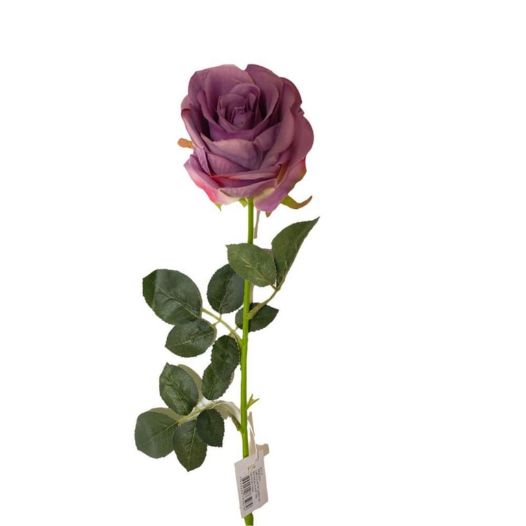 Rosa Individual Artificial Tela Morado 10x65cm | Sodimac Perú