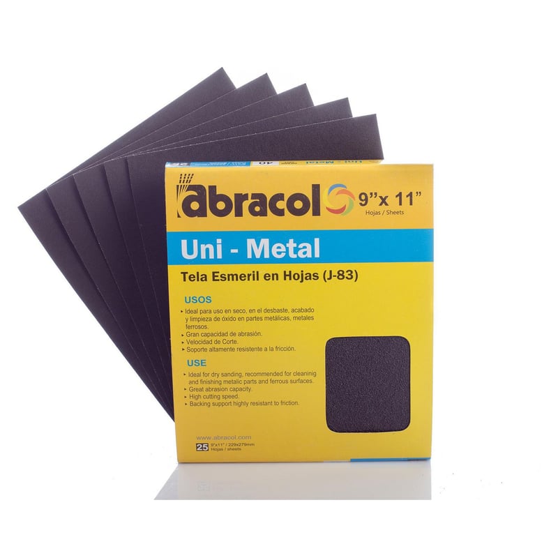 Lija de Fierro Abracol 100 Granos | Sodimac Falabella