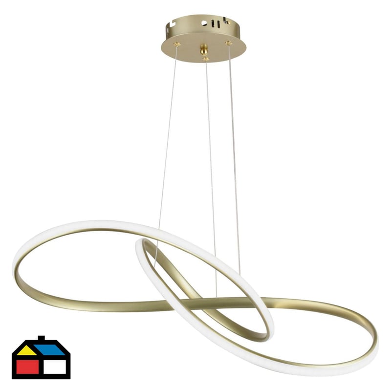Lámpara Colgante Led Infinita 42W | Sodimac Falabella