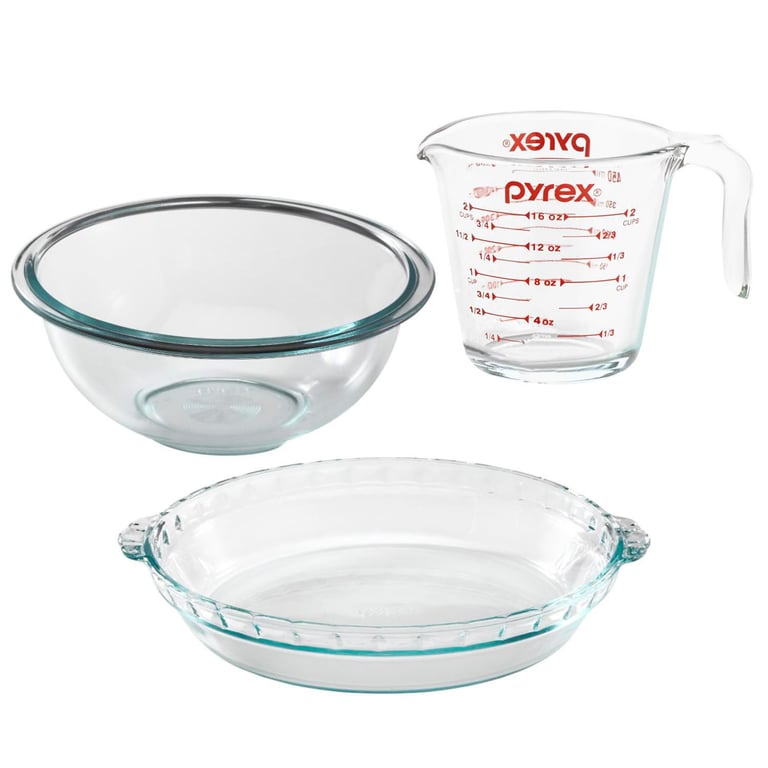 Set de Pyrex para Repostería 3 Piezas | Sodimac Falabella