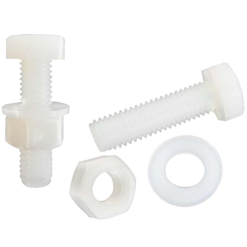 Perno Hexagonal de Nylon con Tuerca y Argolla M5x15 mm 2 unid | Sodimac ...