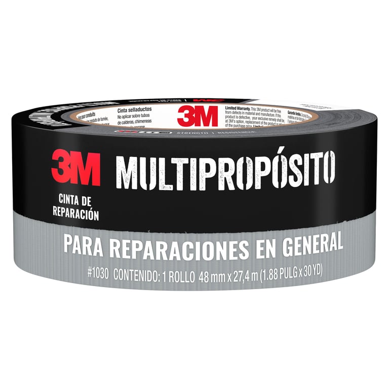 Cinta Adhesiva Duct Tape Multiusos 3M 1.88x30 yd. | Sodimac Perú