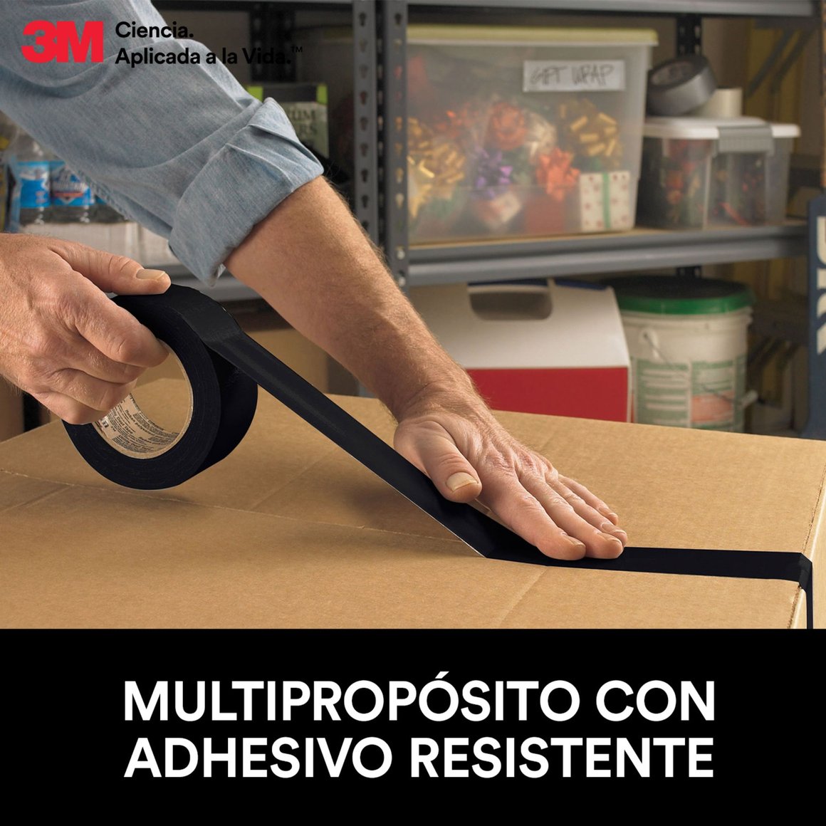 Cinta Adhesiva Duct Tape Multiusos 3M 1.88x30 yd. | Sodimac Falabella