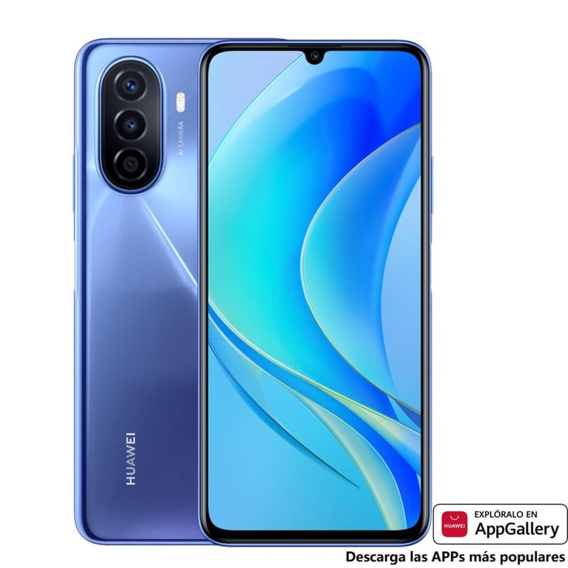 Celular Huawei Nova Y70 6.75" 4GB 128GB Azul | Sodimac Falabella
