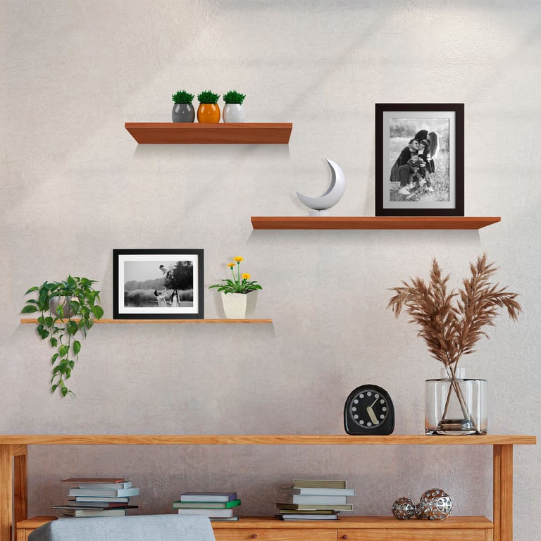 Repisa de Melamina 60x30cm Cerezo | Sodimac Falabella