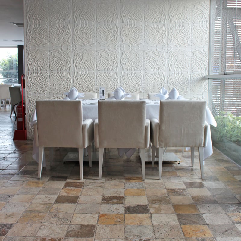 Loseta Victoriano Rústico Blanco 40x40cm | Sodimac Falabella