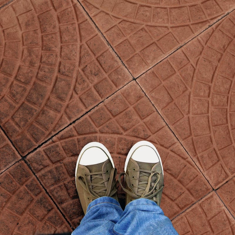 Loseta Rosseta Rústico Rojo 40x40cm | Sodimac Perú