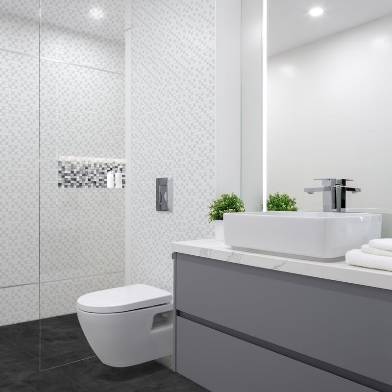 Cerámica Canvas Blanco 27x45cm 1.7m2 para muro | Sodimac Falabella