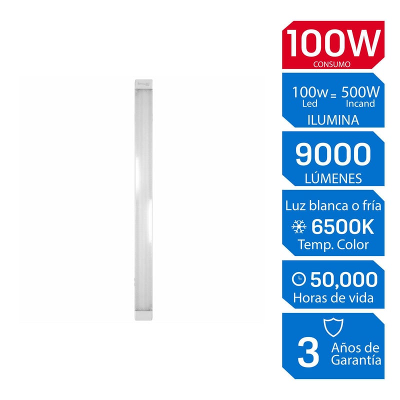 Panel Prismático Ultra Led 100W | Sodimac Falabella