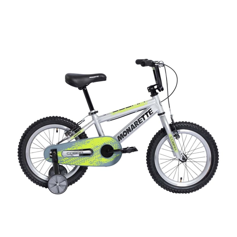 Bicicleta Monarette Cobra Aro 16" Gris Amarillo | Sodimac Perú