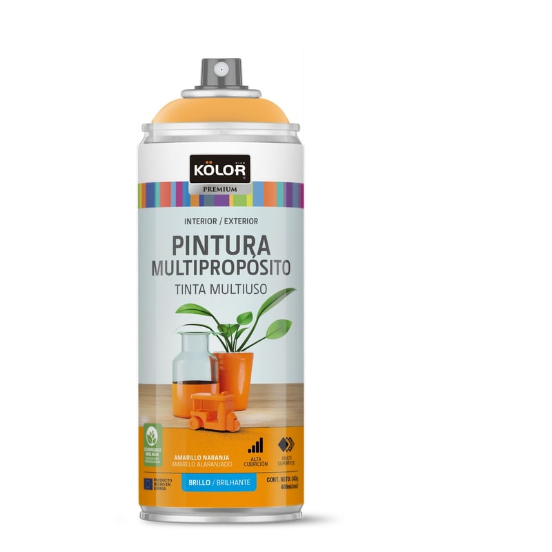 Pintura Spray Ama Naranja Brill 400 Ml | Sodimac Falabella
