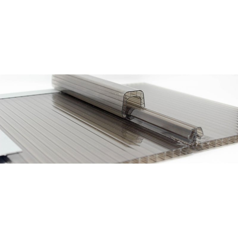 Techo Policarbonato Transparente- Kit Top Click Ice 6mm | Sodimac Falabella