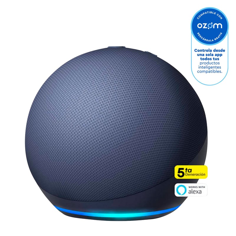 Parlante Inteligente Amazon con Alexa Echo Dot 5ta Generación | Sodimac ...