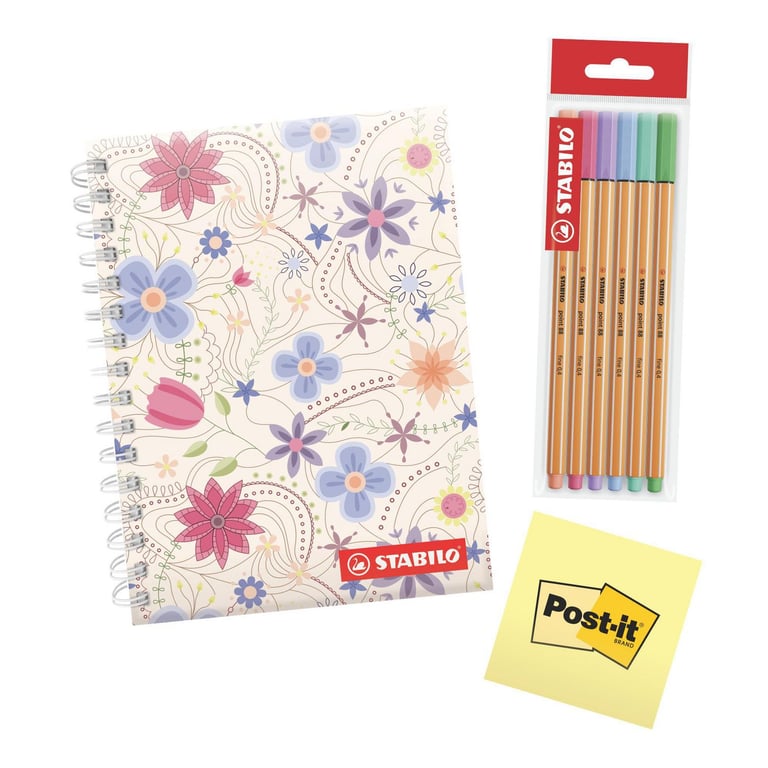 Pack Stabilo Dream Notebook | Sodimac Falabella