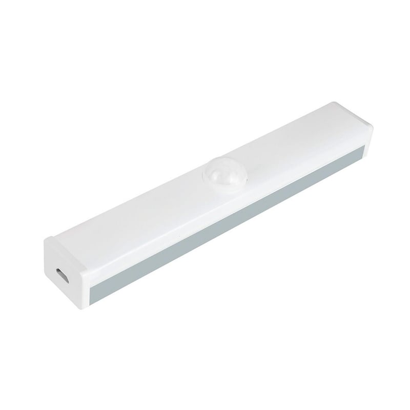 Luz LED con Sensor de Movimiento Rectangular 10cm Luz Blanca | Sodimac ...
