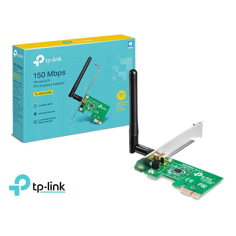 Tarjeta Wifi TP-Link Pci-express 150mbps Tl-wn781nd | Sodimac Falabella
