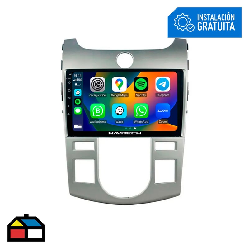 Autoradio Multimedia para Kia Cerato Forte 2008-2012 | Sodimac Falabella