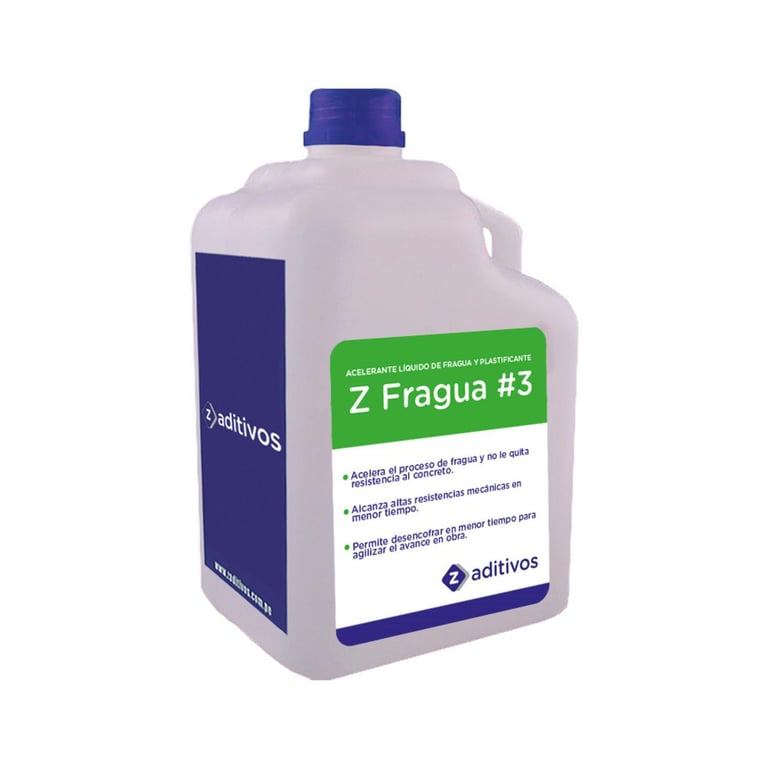 Acelerante de fragua 3 x Gl Z Aditivos | Sodimac Falabella