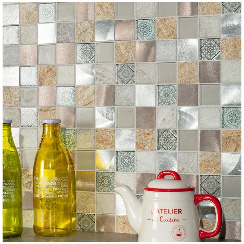 Mosaico Terra Beige 30x30cm - Venta por unidad | Sodimac Falabella