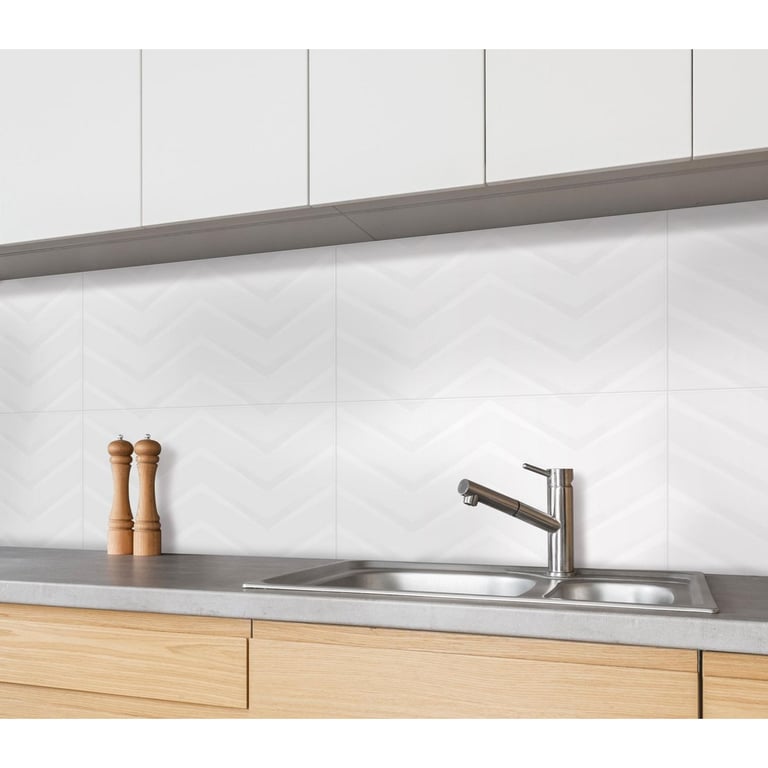 Cerámica Blanco Liso 30x60cm 1.44m2 Prisma White | Sodimac Falabella