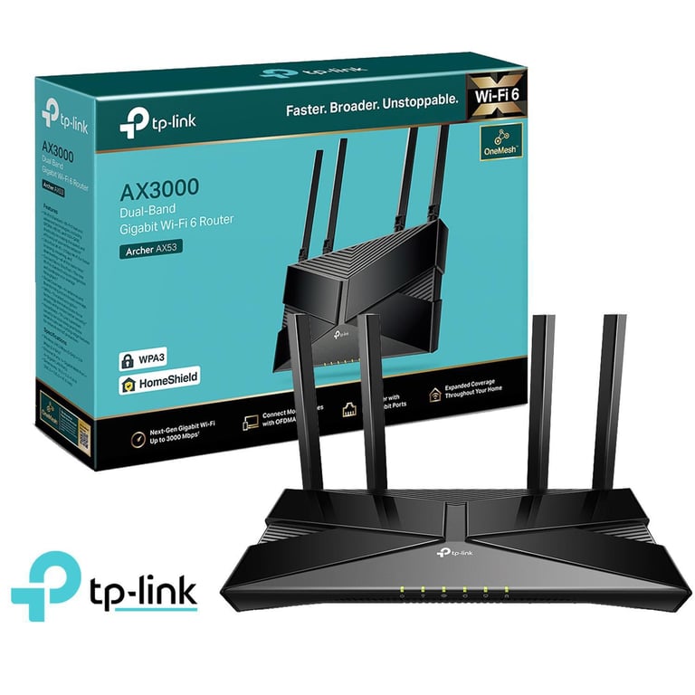 Router TP-Link Archer AX53 Wi-Fi 6 Router Dual Band AX3000 | Sodimac ...