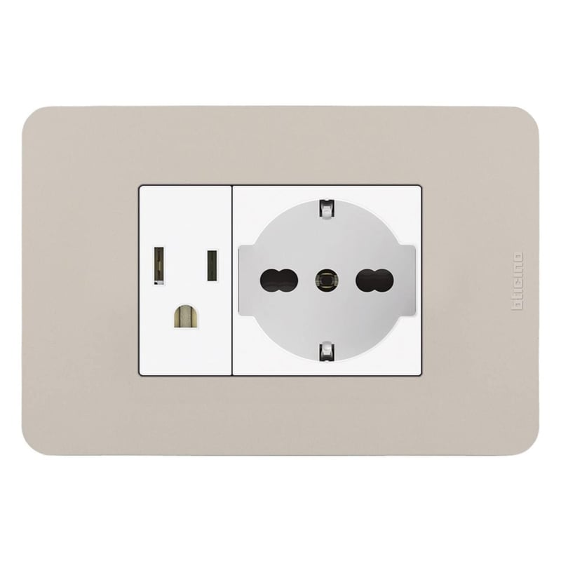 Tomacorriente Americano + Tomacorriente Schuko Matix GO Arena | Sodimac ...