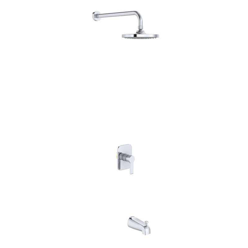 Ducha Mezcladora Monomando Vermont Acero | Sodimac Falabella