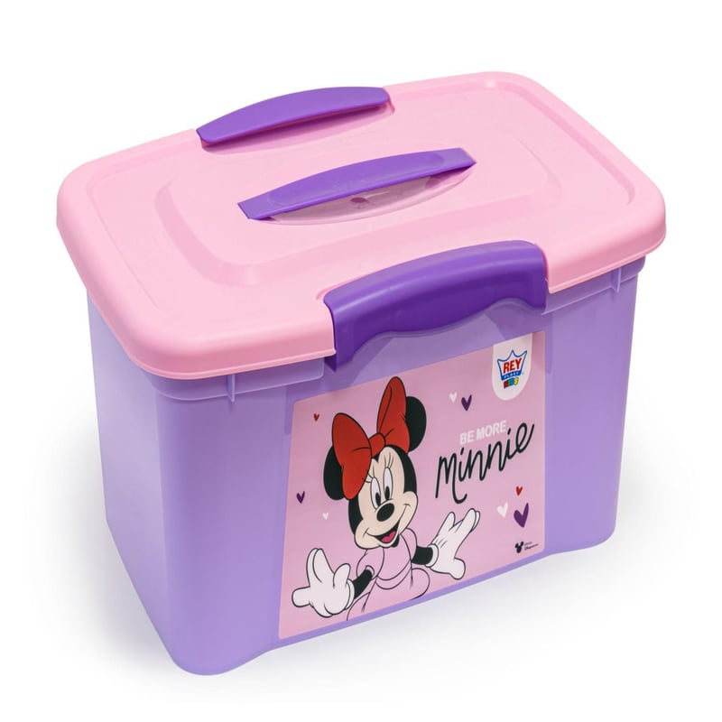 Caja Organizadora Disney Minnie 6.5L Surtido | Sodimac Perú